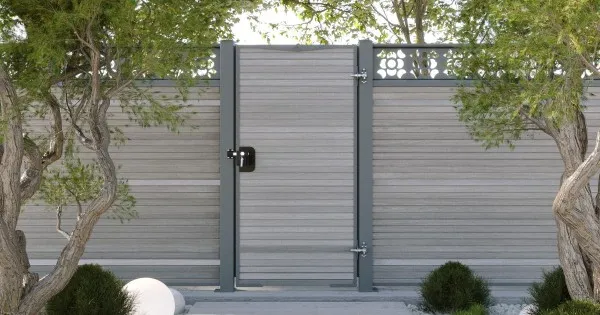 Cheadle Gate Set - Light Grey Panels - 1800mm High