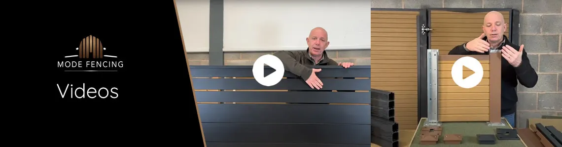 Instructional Videos for Mode Composite Fencing & Gates